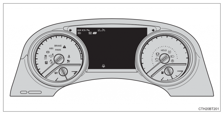 Instrument Cluster in Toyota Camry (Updated 12/2025)